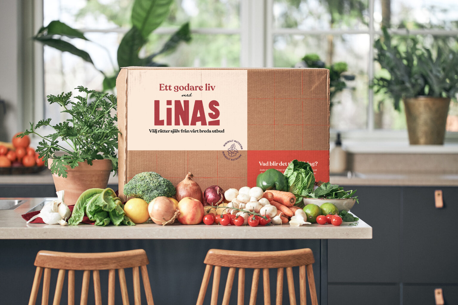 Our brands - Linas Matkasse, GodtLevert, RetNemt - Cheffelo