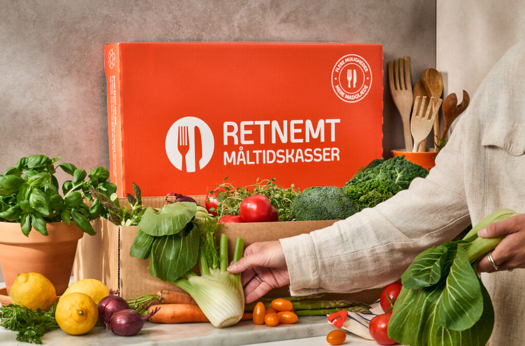 Our brands - Linas Matkasse, GodtLevert, RetNemt - Cheffelo